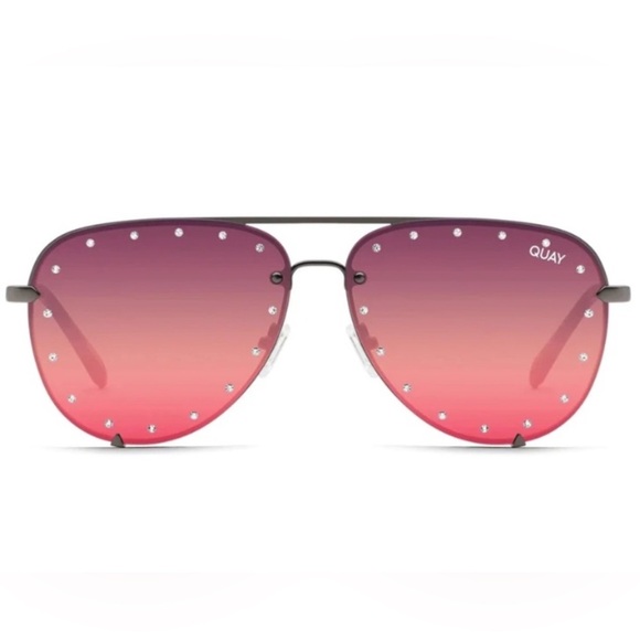 Quay Australia | Accessories | Nwt Quay High Key Rimless Pink ...